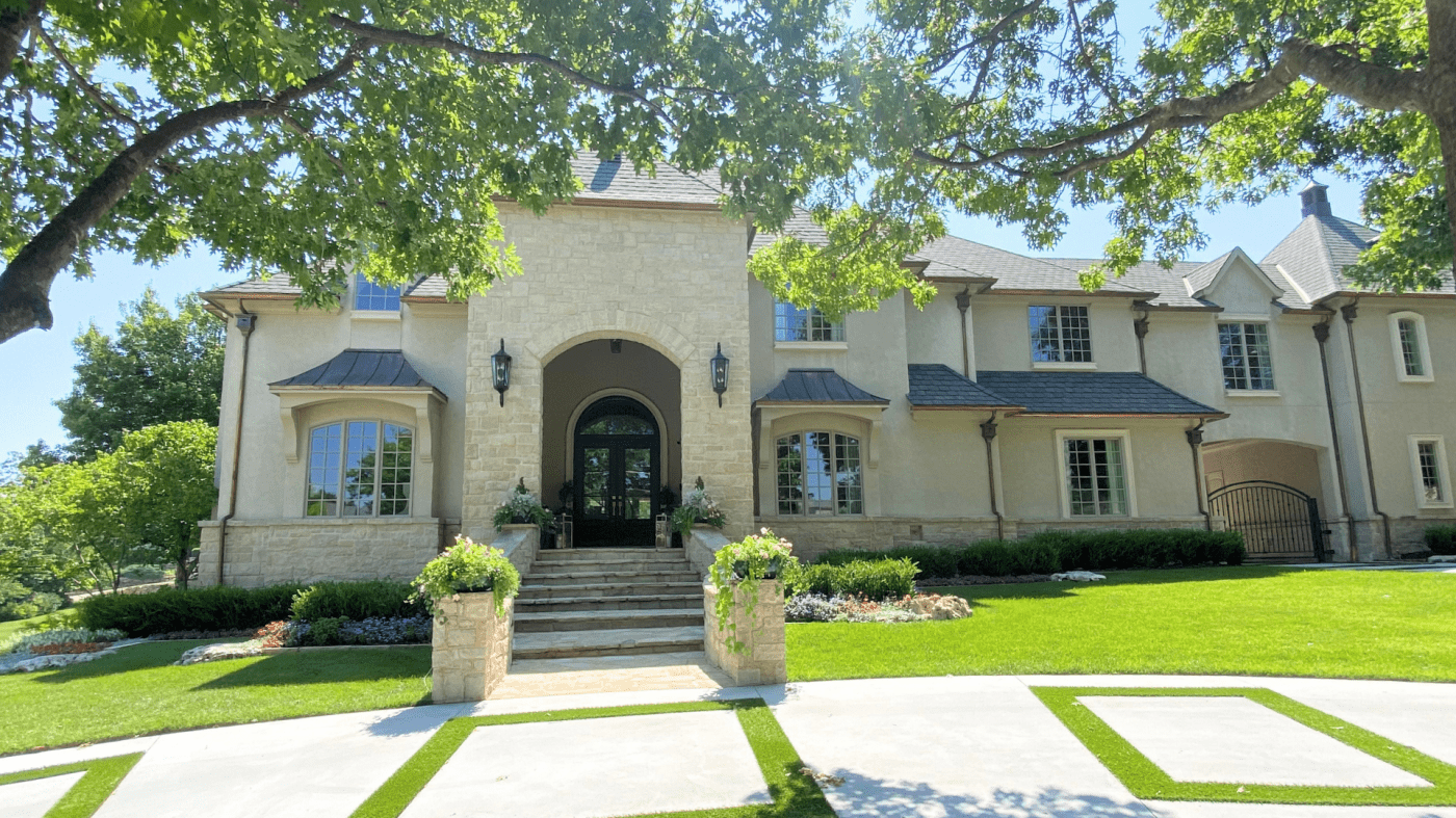 Exterior Stone Refresh with Limewash Paint - Kirkendall Design