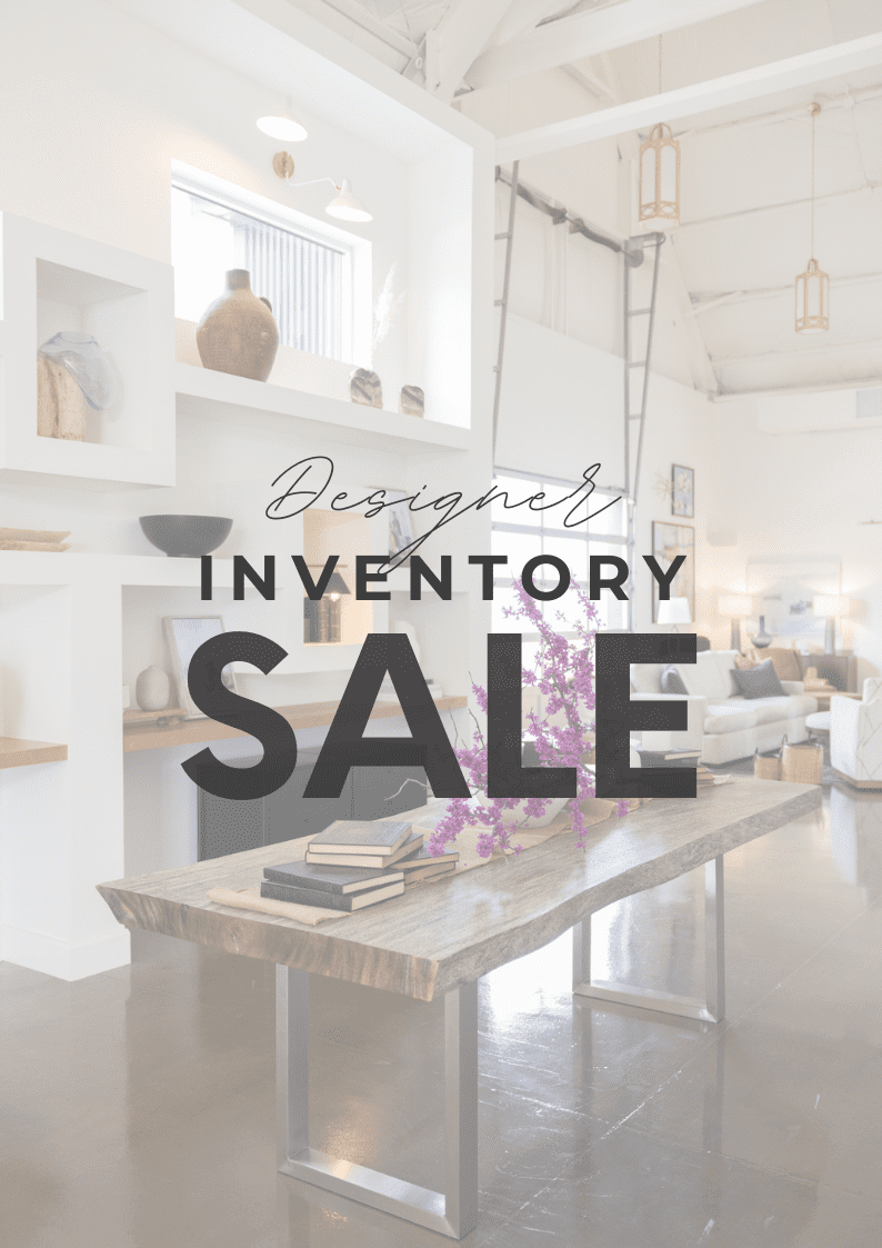 Designer Inventory Sale, Oct 2-3 - Kirkendall Design